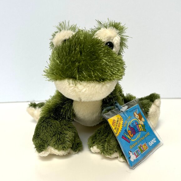 GANZ | Toys | Nwt Webkinz Lil Kinz Green Frog With Sealed Code Plush By ...
